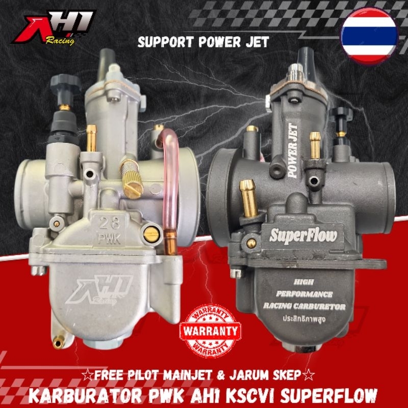Jual AH1 RACING KARBURATOR KARBU PWK 21 24 26 28 30 32 34 KOTAK AH1 RACING SUPERFLOW PREMIUM ...