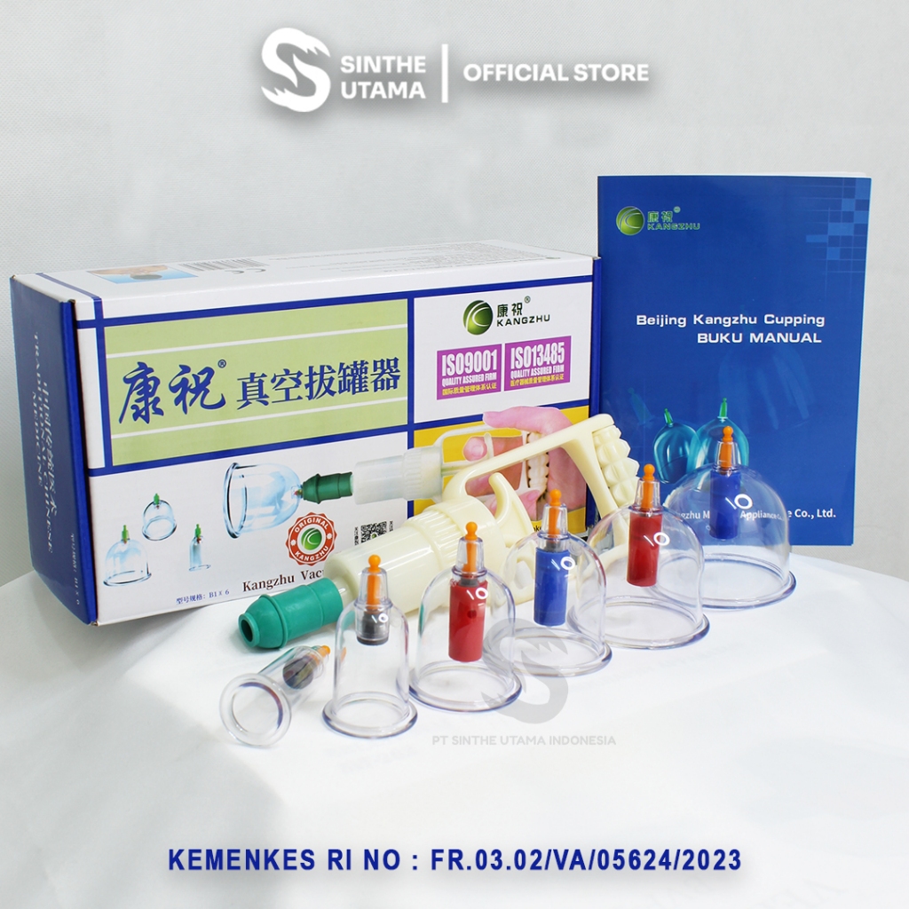 Jual Kop Angin / Alat Bekam Kangzhu isi 6 / KZ6 | Shopee Indonesia