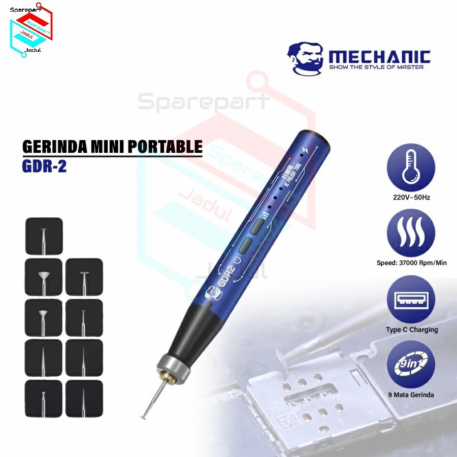 Jual Mechanic GDR2 Gerinda Mini (Free 9 Mata Gerinda ) Original ...
