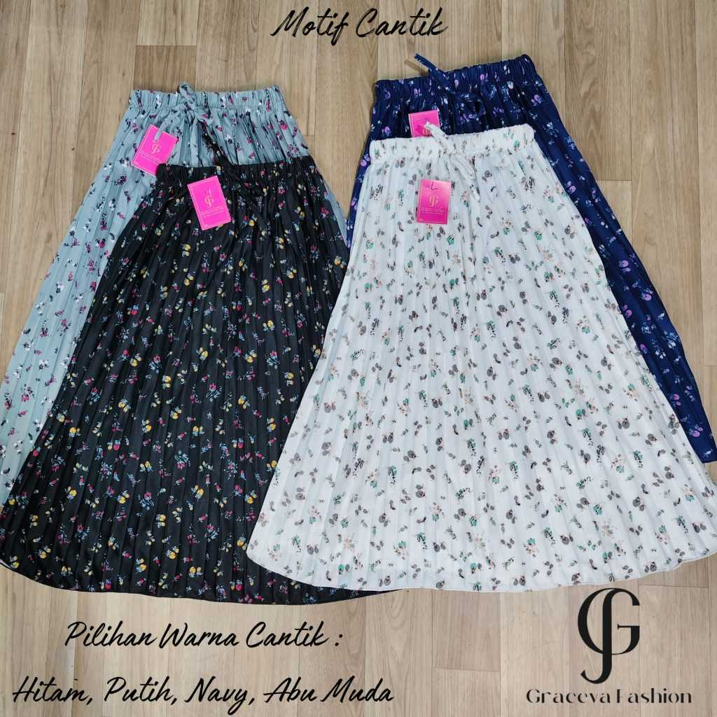 Jual ROK PLISKET ANAK MOTIF BUNGA USIA 3-10 TAHUN - ROK ANAK PEREMPUAN ...