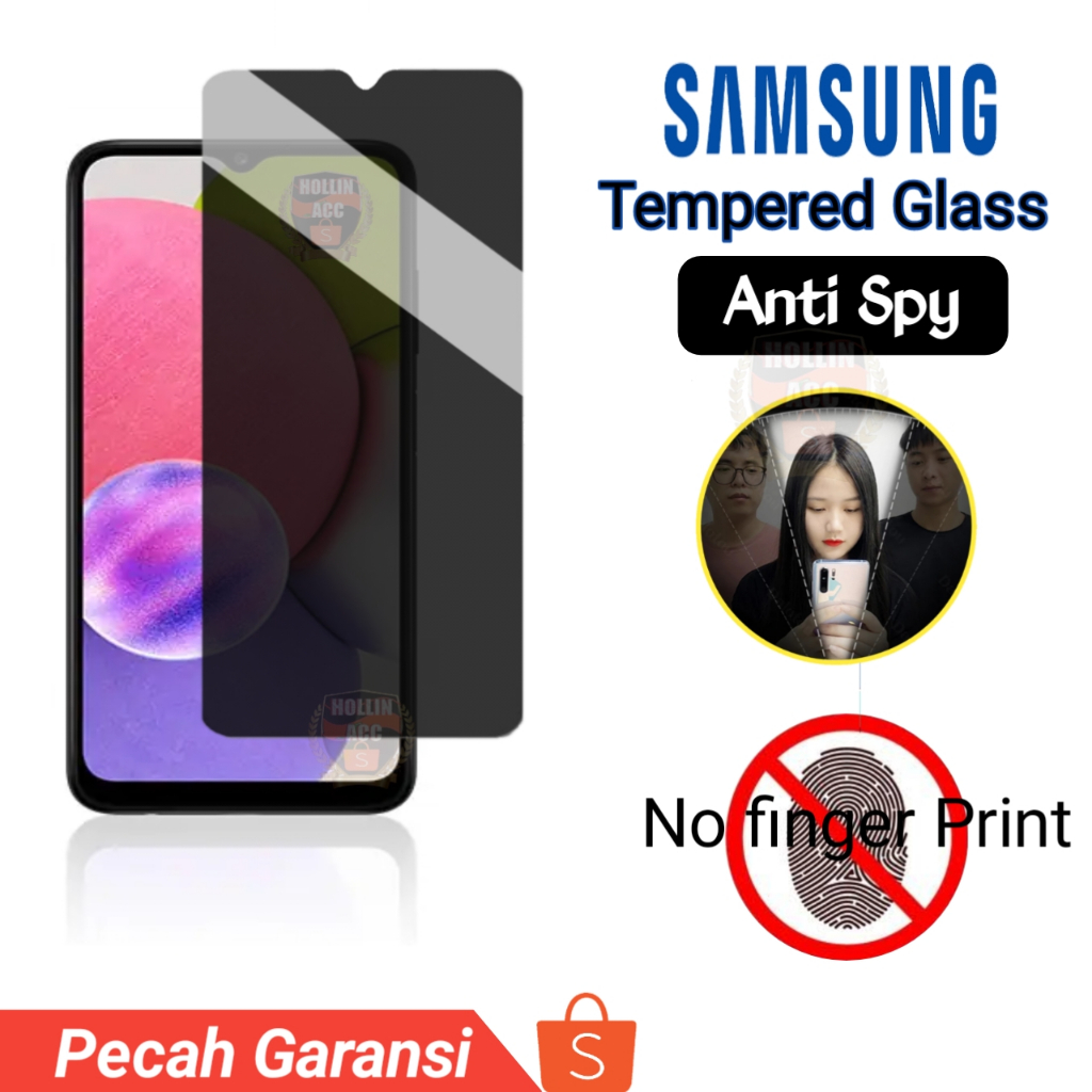 Jual Tempered Glass Anti Spy Samsung A03S A01S A03 A03 Core A02 A02S A10 A10S A20 A20S A30 A30S ...