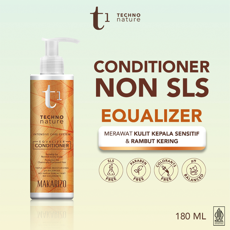 Jual Makarizo T1 Techno Nature Equalizer Conditioner 180 mL - Non SLS ...