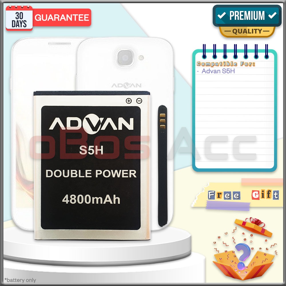 Jual Baterai Advan S5H Double Power Batre Batrai HP | Shopee Indonesia
