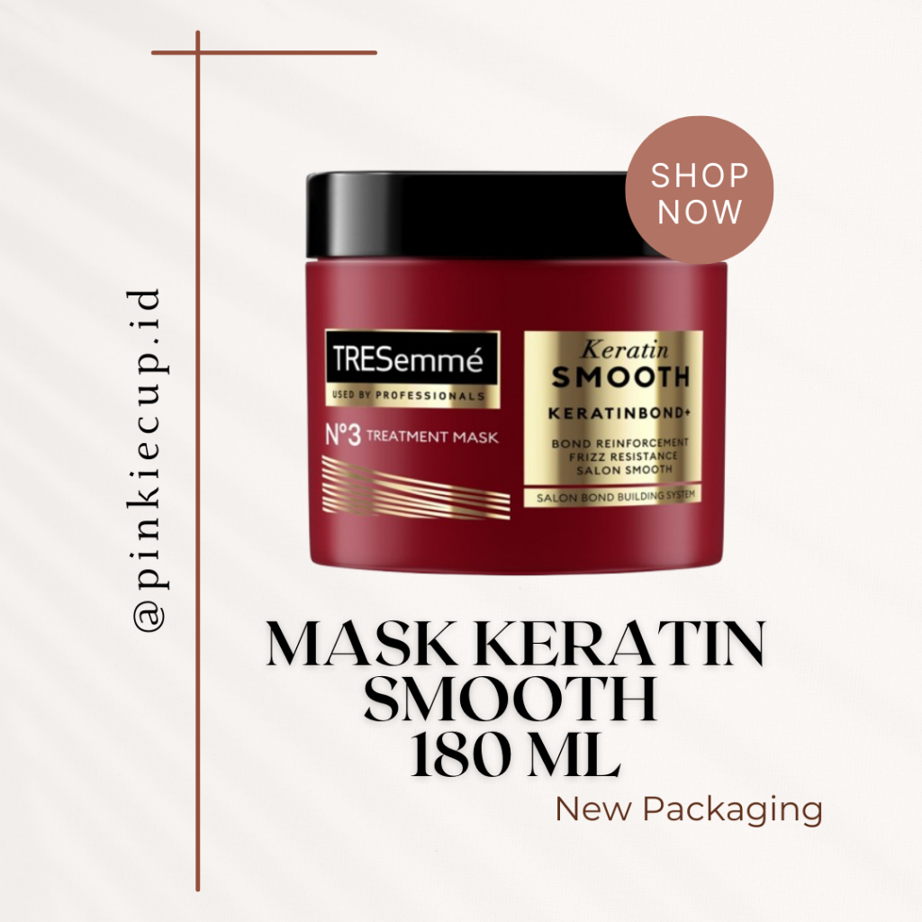 Jual Tresemme Treatment Keratin Deep Smoothing Hair Mask 180 ml ...