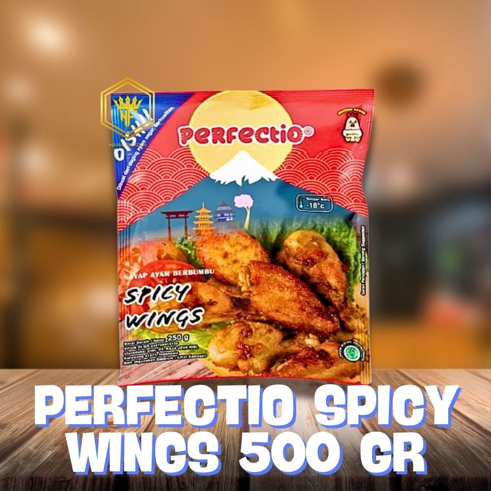 Jual PERFECTIO SPICY WING 500 GR, 250 GR | Shopee Indonesia