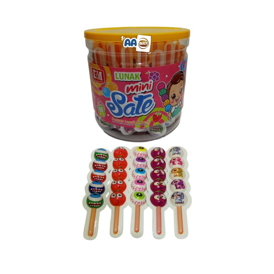 Jual DSM PERMEN LUNAK TUSUK SATE TOPLES ISI 50 | Shopee Indonesia