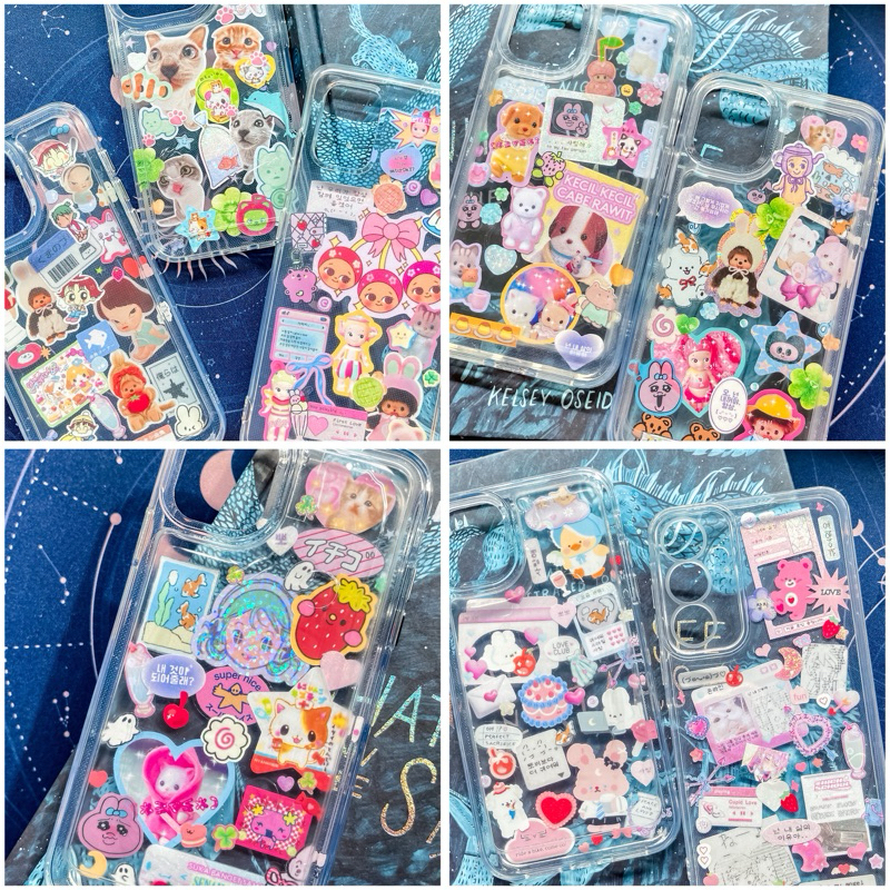 Jual [CUSTOM] Deco Stickers Phone Case | Shopee Indonesia