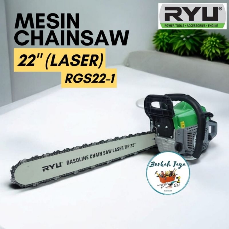 Jual MESIN CHAINSAW RYU 22" RGS22-1 LASER / Mesin Chain saw RYU RGS 22 ...