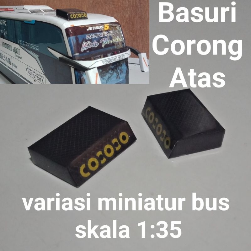 Jual Basuri corong atas telolet variasi miniatur bus | Shopee Indonesia