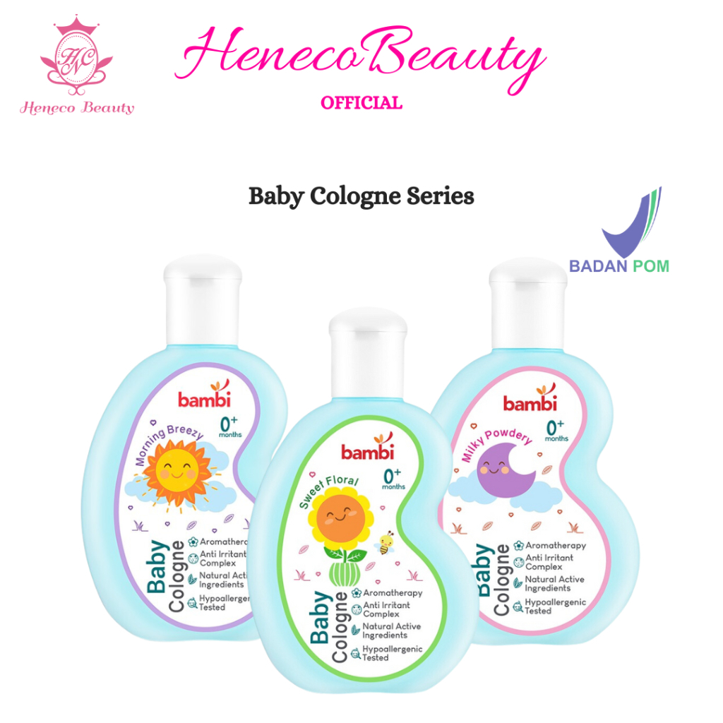 Jual BAMBI Baby Cologne 100ml / Parfum Parfume Bayi | Shopee Indonesia