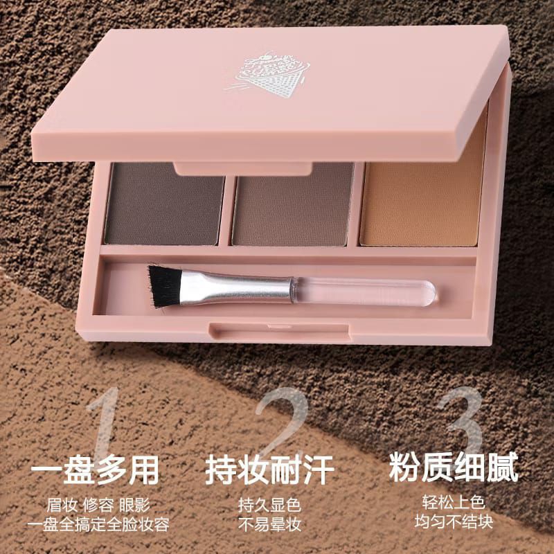 Jual EYEBROW POWDER 3in1 5227 waterproof | Shopee Indonesia