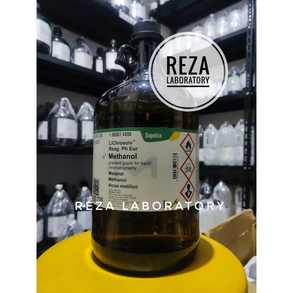 Jual METHANOL / METANOL HPLC for Chromatography MERCK 106007 4L ...