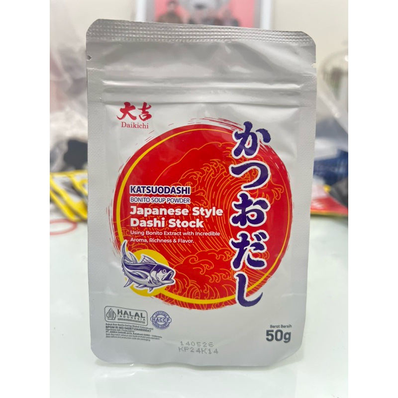 Jual Daikichi Katsuodashi Putih Bonito Soup Powder / Bubuk Ikan Bonito ...