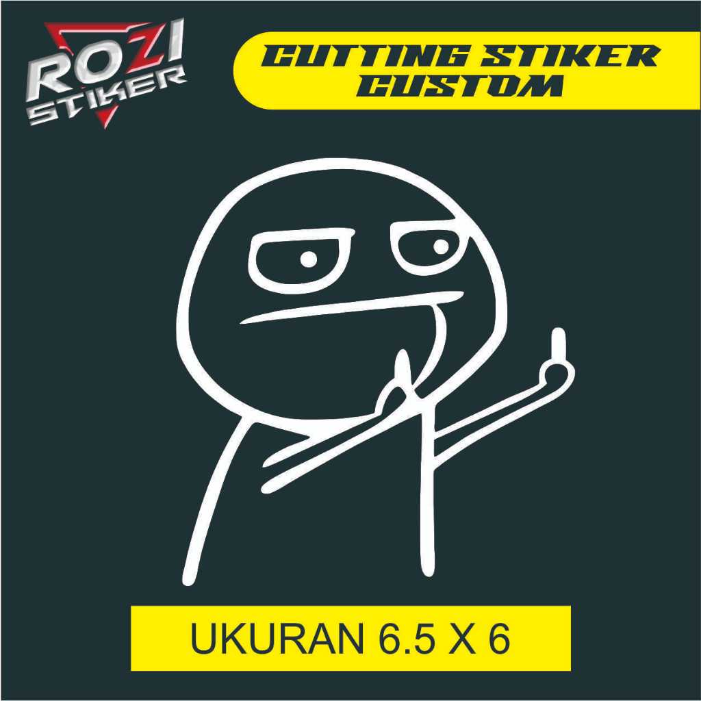 Jual STIKER CUTTING FUCEK | Shopee Indonesia