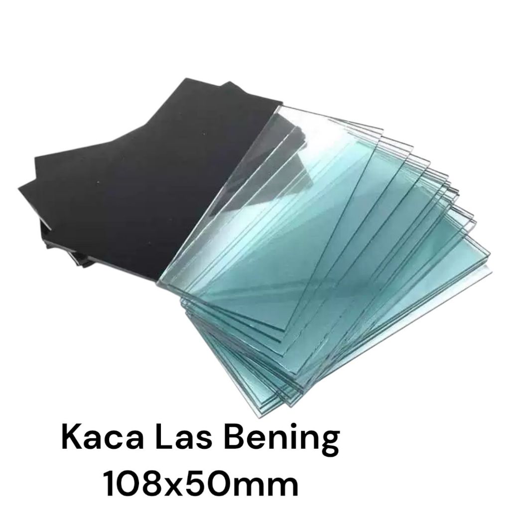 Jual Kaca Las putih Bening / Welding Glass Clear / Kaca Kedok Las ...