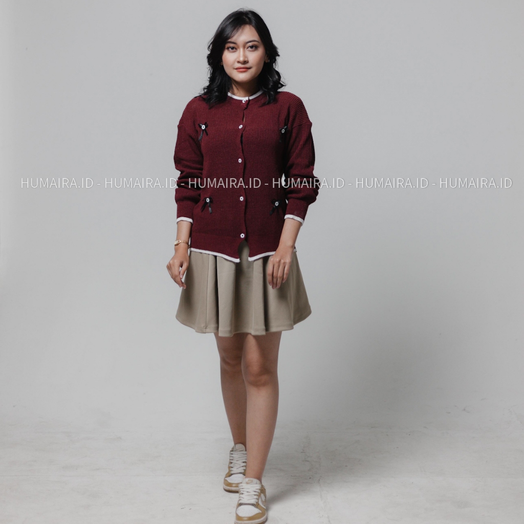 Jual MARSHA Cardigan Rajut Oversize Atasan Wanita Rajut Koreah style ...