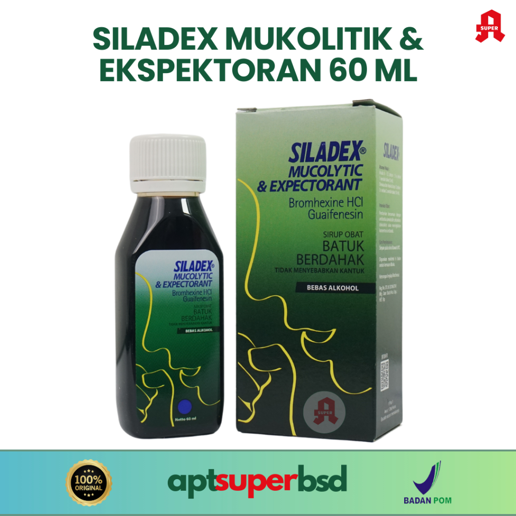 Jual Siladex Mucolytic & Expectorant - 60 ml - Obat Batuk Berdahak ...