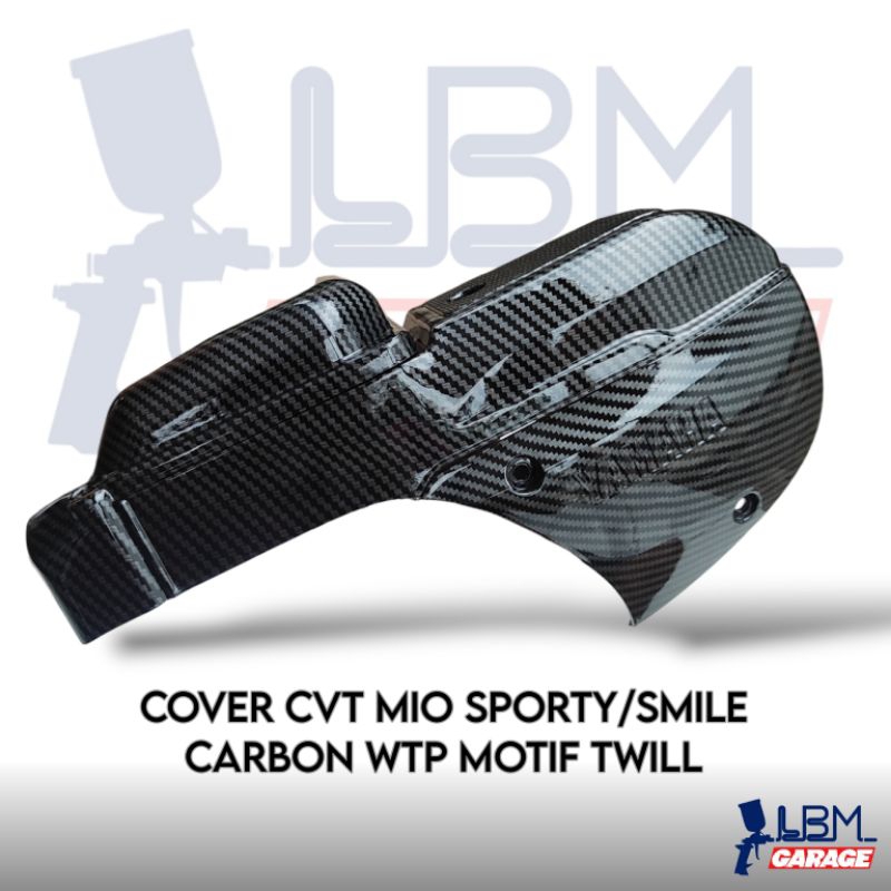 Jual Cover Cvt Mio Karbu Sporty/Smile/Garnis Carbon WTP Motif Twill ...