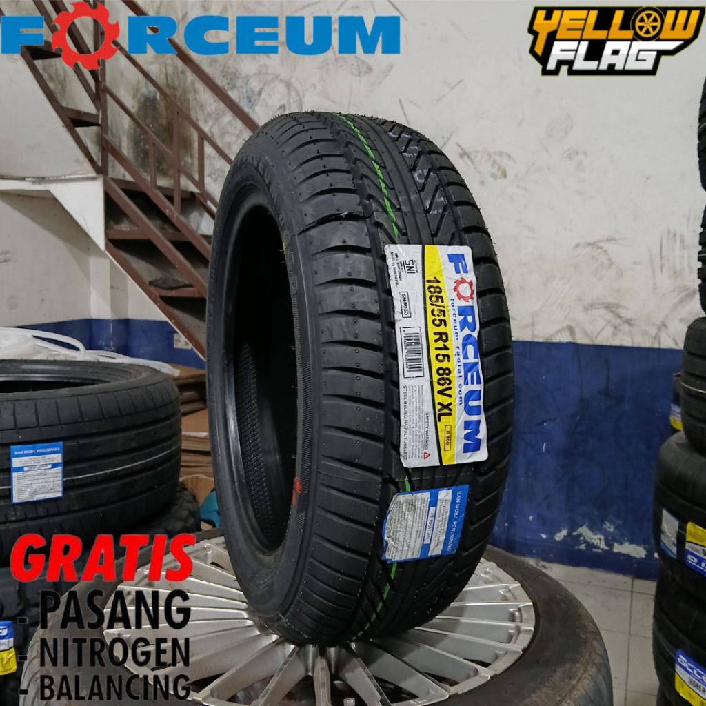 Jual BAN MOBIL RACING RING 15 185/55 R15 FORCEUM D800 TERLARIS-BAN ...