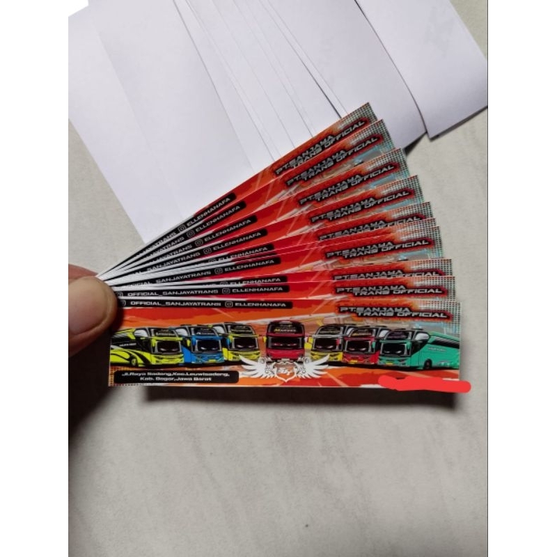 Jual Stiker bus Albino Sanjaya trans | Shopee Indonesia