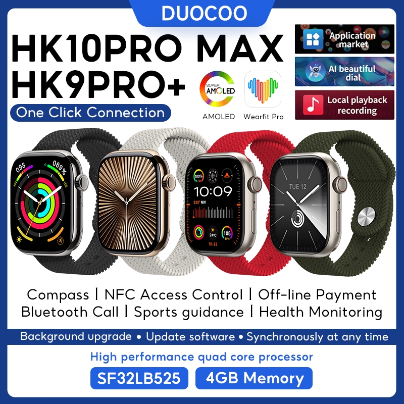 Jual HK10 PROMAX/HK9 PRO Gen 2 jam tangan Smartwatch AMOLED Always On ...