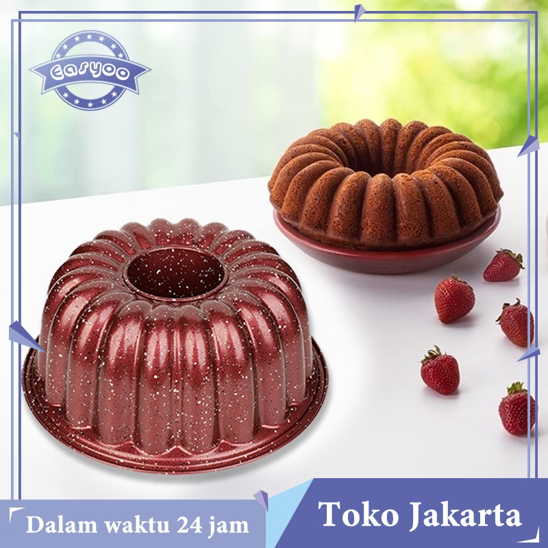 Jual Loyang Kue Bolu Classic Anti Lengket | Cetakan Marmer Cake Anti ...
