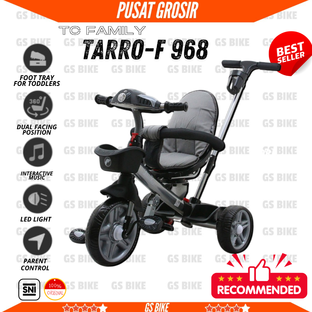 Jual SEPEDA ANAK Tricycle RODA 3 FAMILY 968 TORRO DAN TRICYCLE 8105/ ...