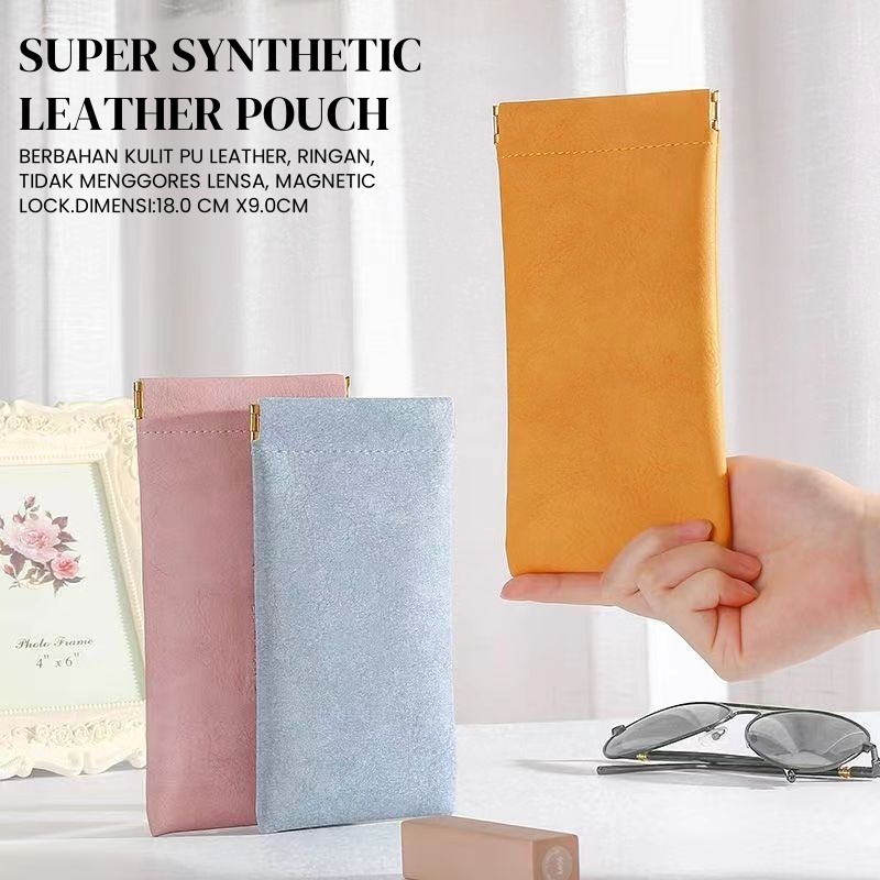 Jual Dompet kacamata aesthetic clip on Organizer kacamata glasses case ...