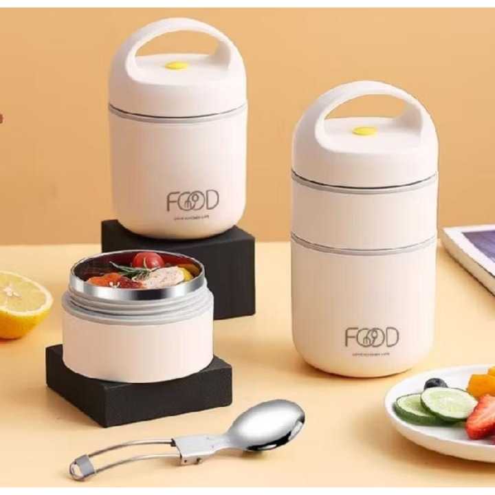 Jual LUNCH BOX SET 2 TINGKAT KARAKTER BPA FREE / RANTANG SUSUN TEMPAT ...