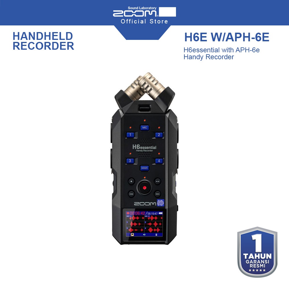 Jual Zoom H6essential with APH-6e Handy Recorder | Shopee Indonesia