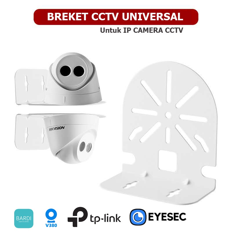Jual BREKET CCTV PLAT BESI SIKU L 2,5 INCH PENYANGGA KAMERA PENGINTAI ...
