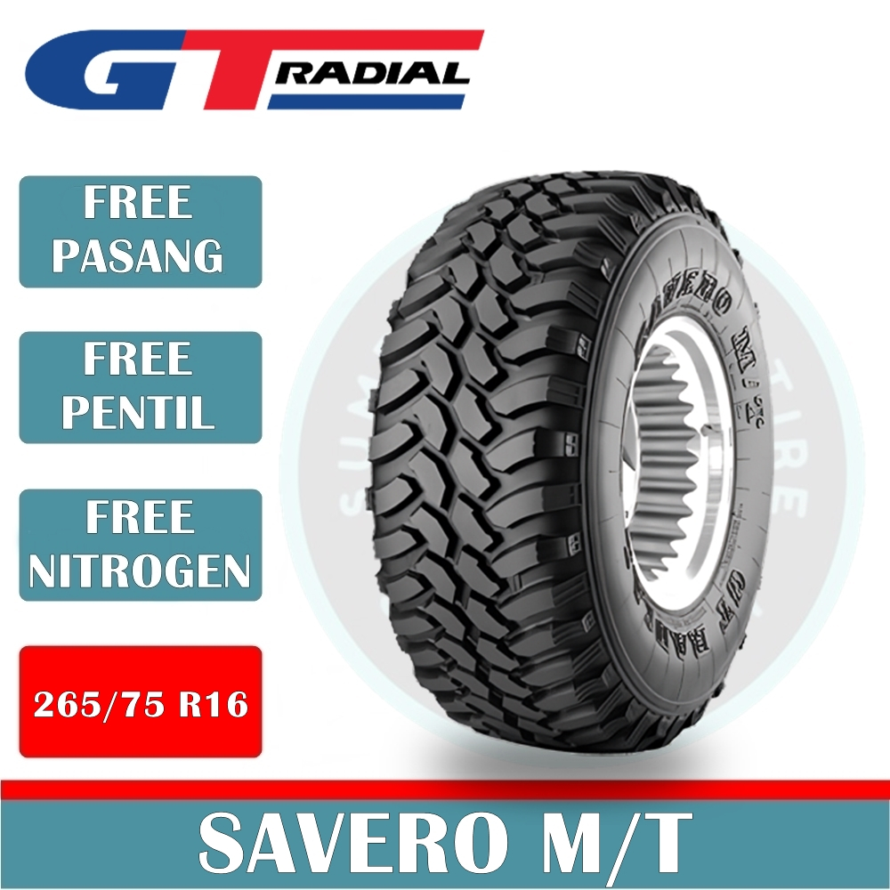 Jual Ban Mobil GT Radial SAVERO MT 265/75 R16 | Shopee Indonesia