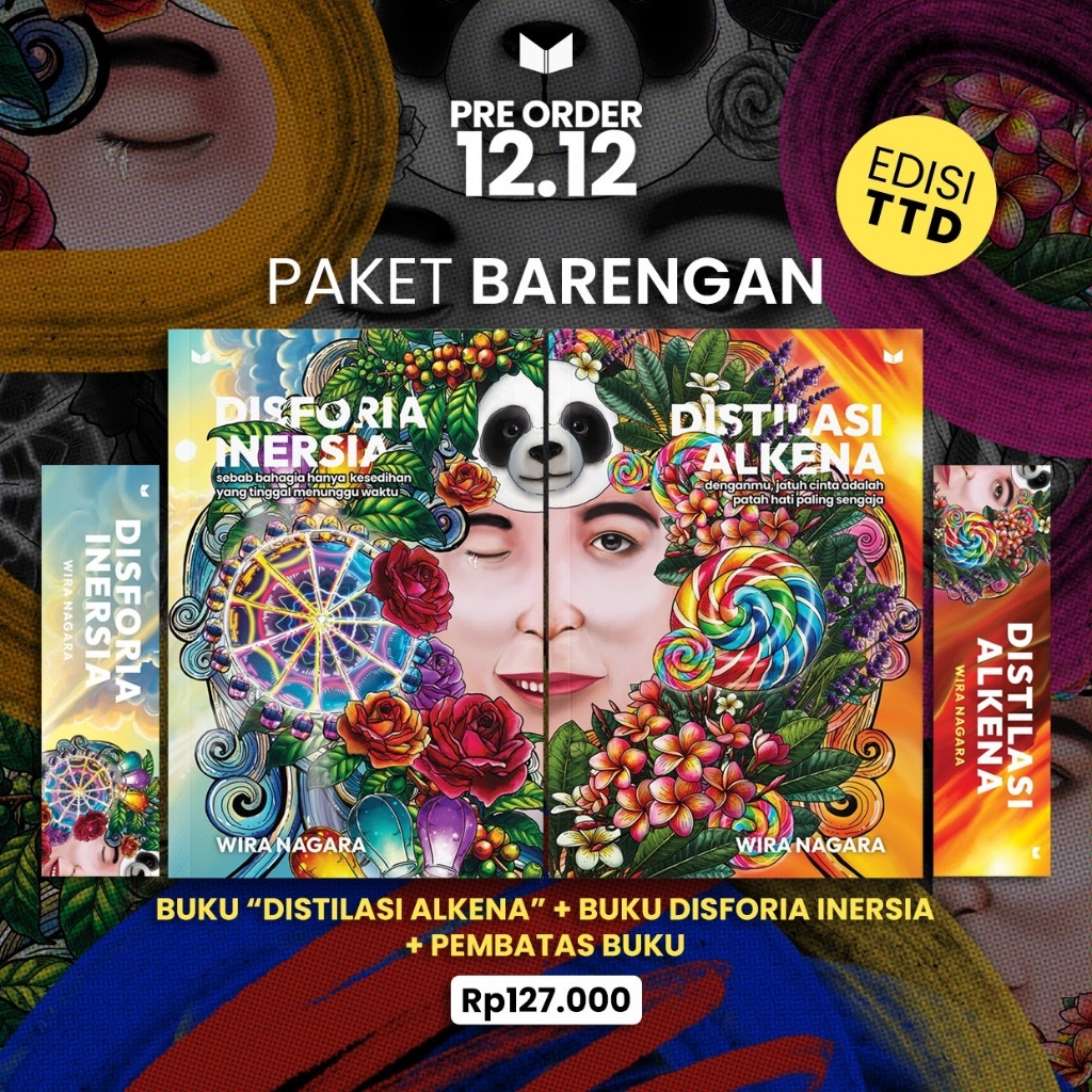 Jual Ready Stok !!! Novel Diktiosom Anthophyta - Distilasi alkena & disforia inersia - WIRA ...