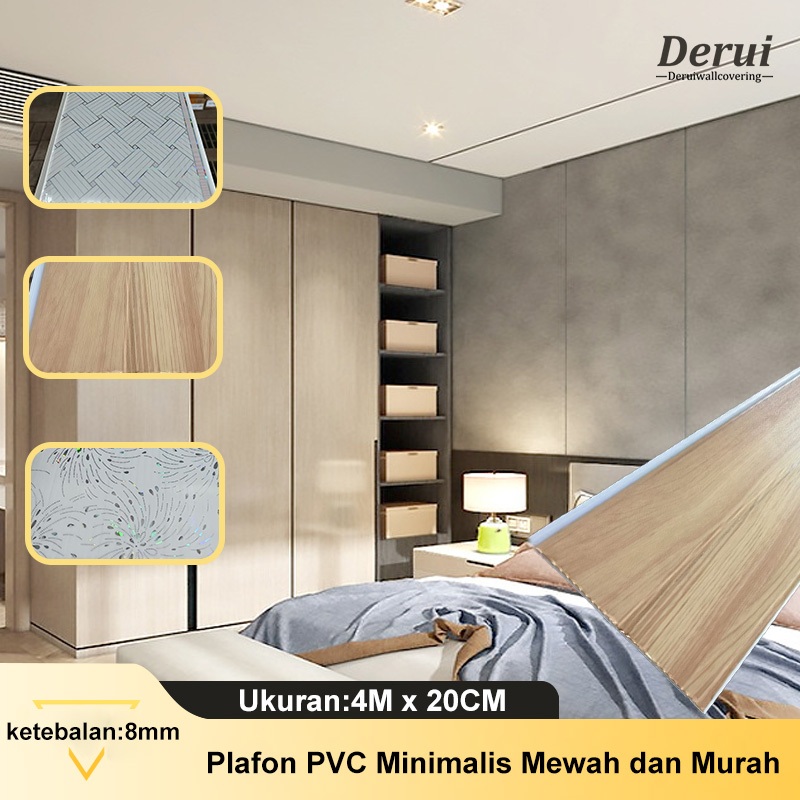 Jual PLAVON PVC UKURAN 4 M TEBAL 8MM MINIMALIS MEWAH DAN MURAH BERBAGAI ...