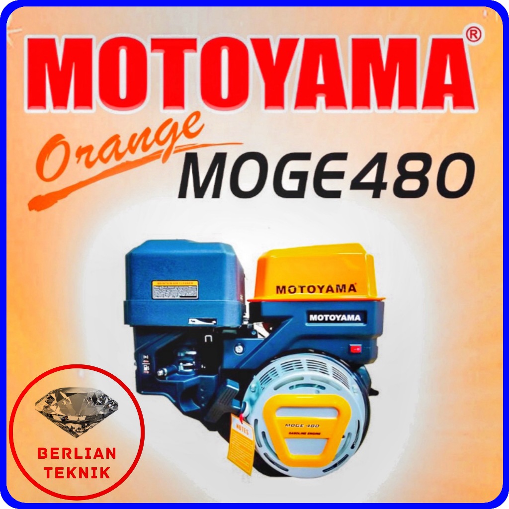 Jual Mesin Penggerak Bensin Engine Gasoline Motoyama Moge MGE 480 ...
