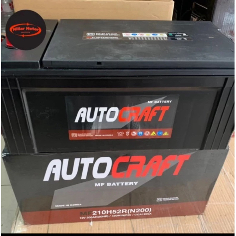 Jual Aki Kering Autocraft N200 12V 200Ah Kapal Genset Solar Panel Industri | Shopee Indonesia