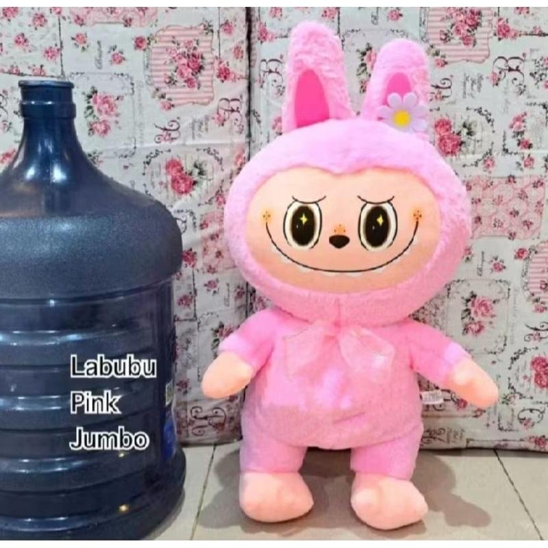 Jual BONEKA LABUBU JUMBO BERDIRI LABUBU THE MONSTER EXCITING MACARON JUMBO | Shopee Indonesia