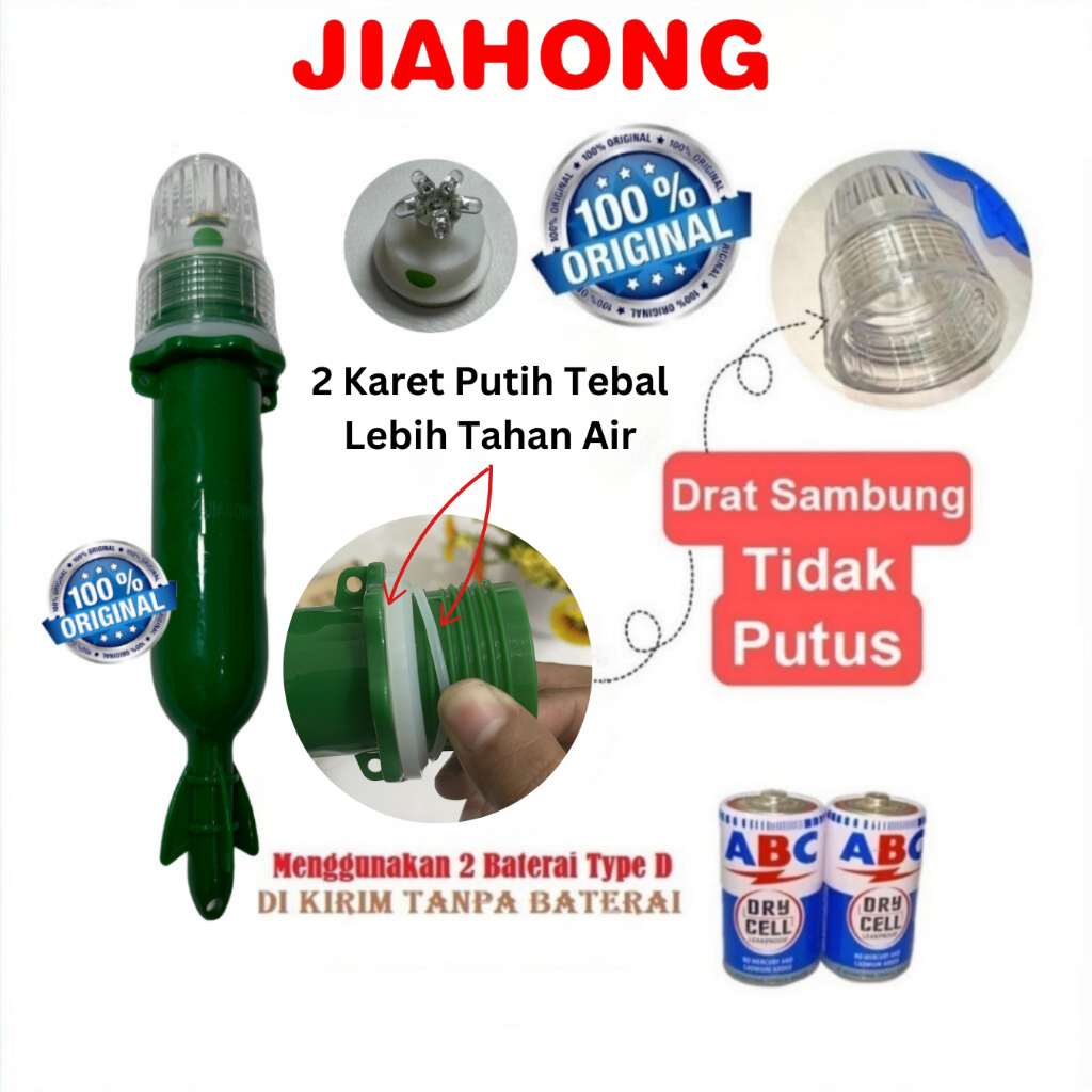 Jual LS-0201 Lampu Torpedo 5LED Bersinyal 1 Warna Cahaya, Lampu Nelayan Lampu Sinyal Kapal ...