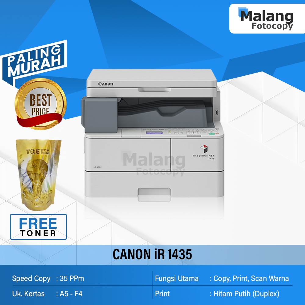 Jual Mesin Fotocopy CANON IR 1435 Rekondisi Import | Shopee Indonesia
