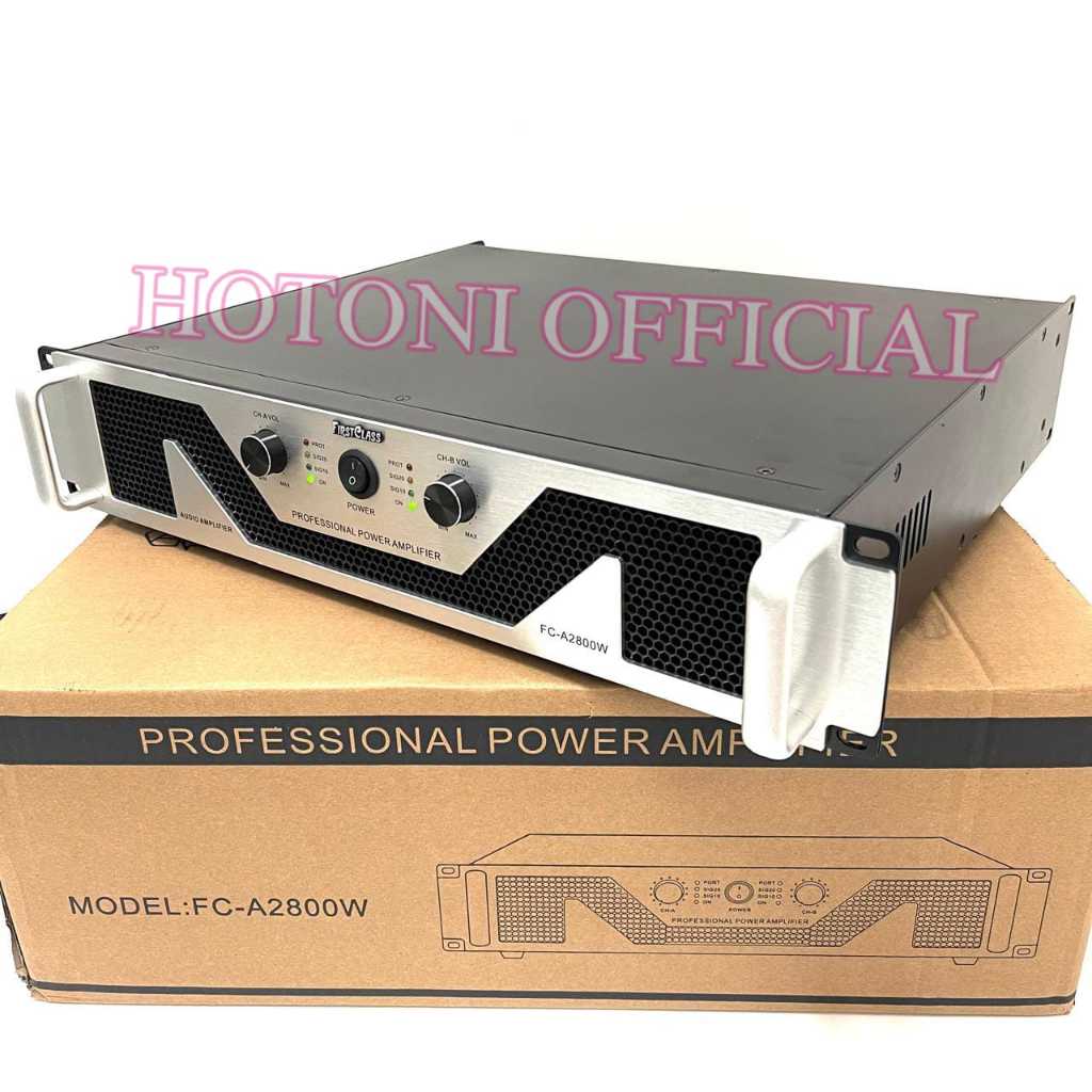 Jual Power Amplifier Professional FirstClass FC A2800w Original Power ...