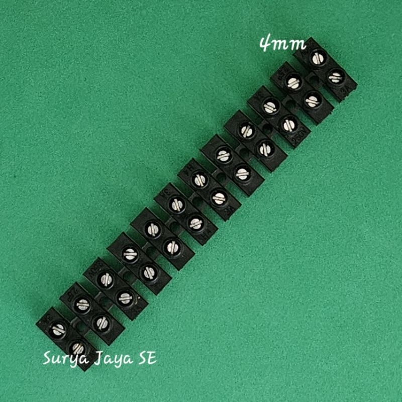 Jual Terminal Kabel Krustin Hitam 4mm | Shopee Indonesia