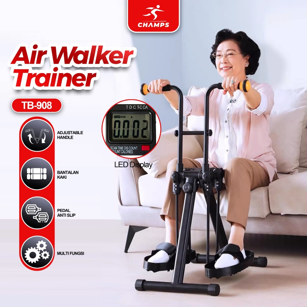 Jual CHAMPS Fitness Exercises Sepeda Statis / Terapi Kaki dan Tangan ...