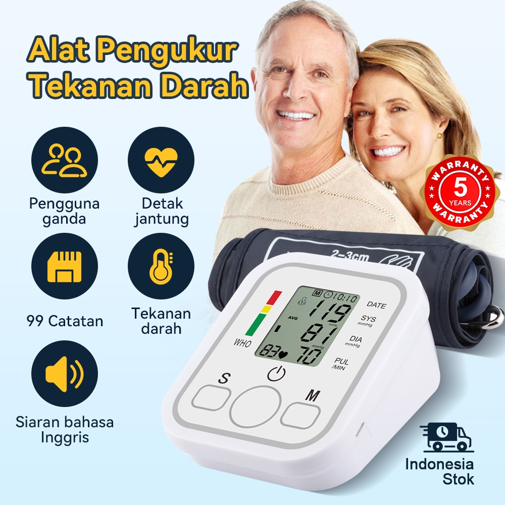 Jual English Broadcast Tensi Darah Digital Suara Otomatis Electronic ...