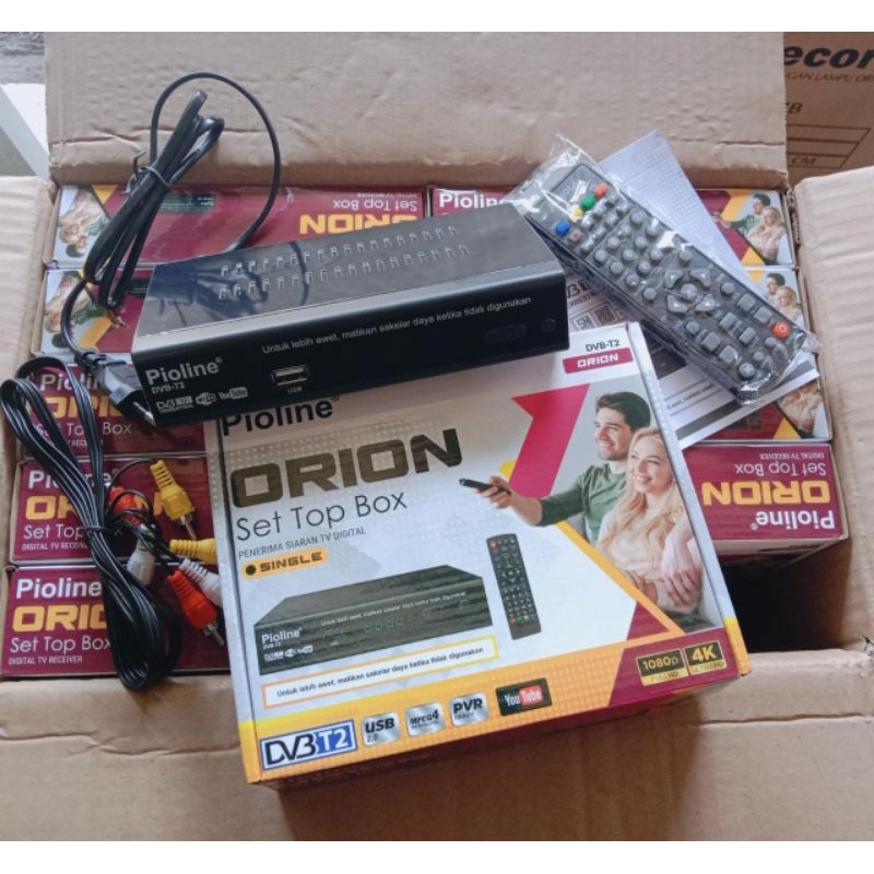Jual Set Top Box Pioline Orion STB TV Digital Lengkap | Shopee Indonesia