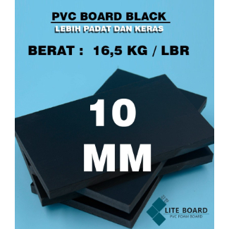 Jual PVC FOAM BOARD 10 MM HITAM UKURAN 122 CM X 244 CM | Shopee Indonesia