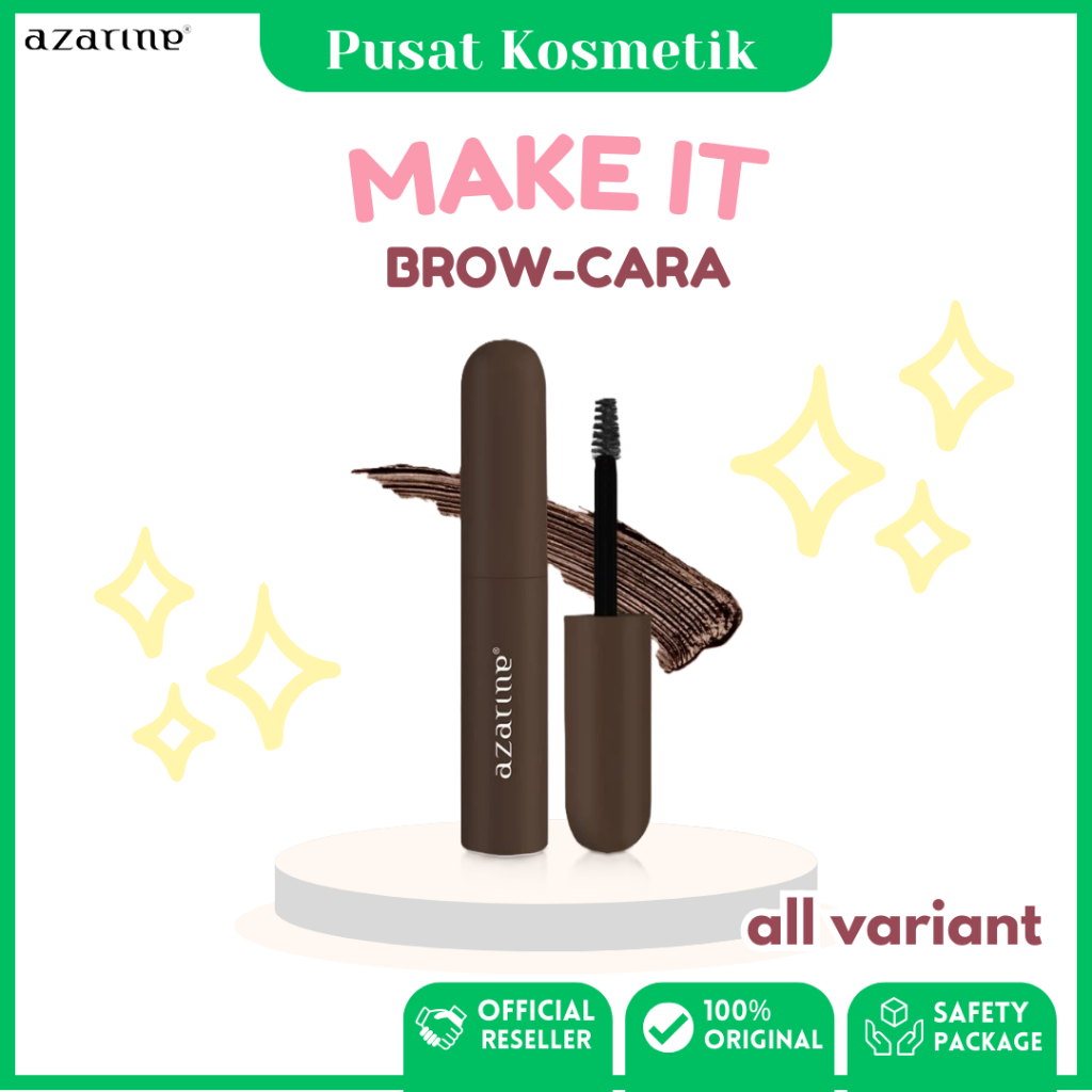 Jual AZARINE MAKE IT BROWCARA - POMADE ALIS BROW-CARA | Shopee Indonesia