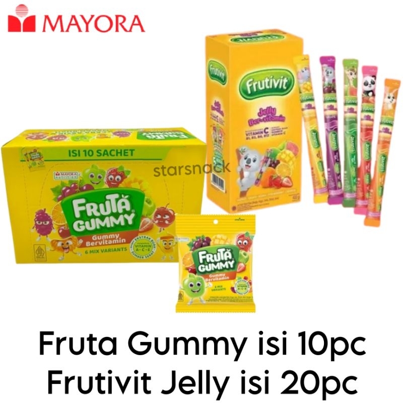 Jual Frutivit jelly Fruta gummy kotak | Shopee Indonesia