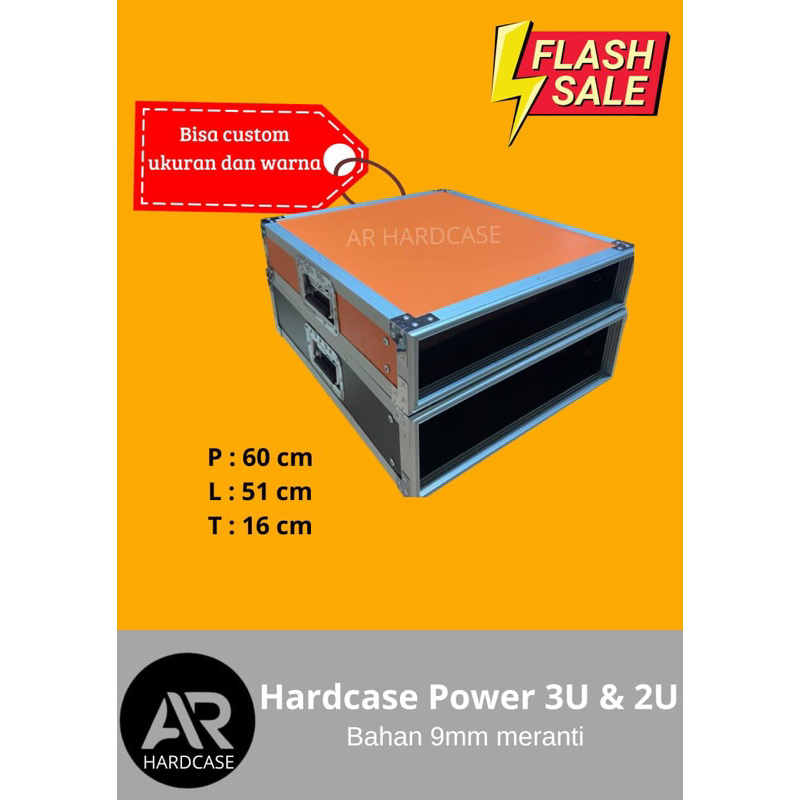 Jual hardcase power, harkis power 2U dan 3U finishing hpl lengkap ...