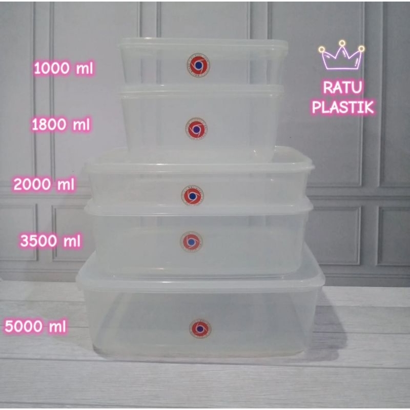 Jual Sealware Transparan Ori Plast / Kotak Box Kue Donat / Thinwall / Sealbox / Sealpack ...