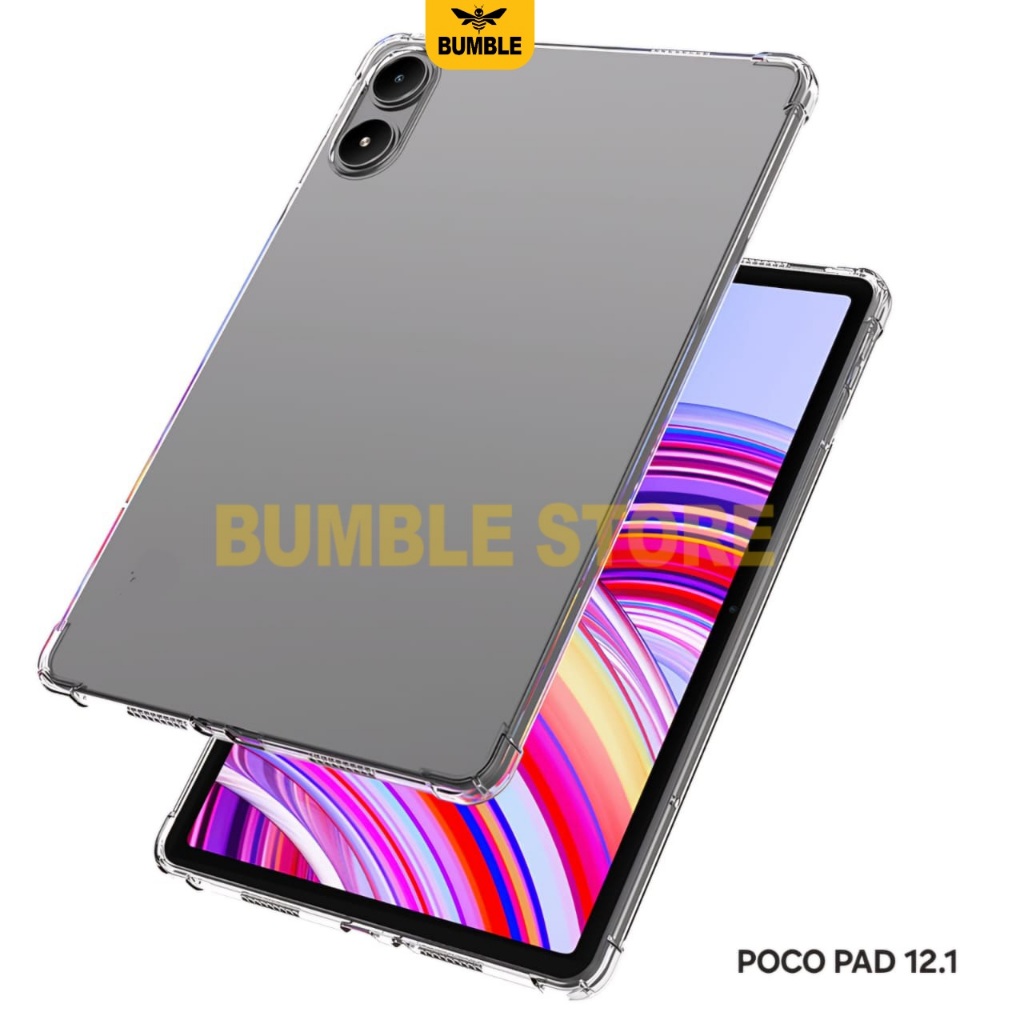 Jual Case Poco Pad 12.1 - Softcase Bening Tab Anticrack Case Poco Pad ...